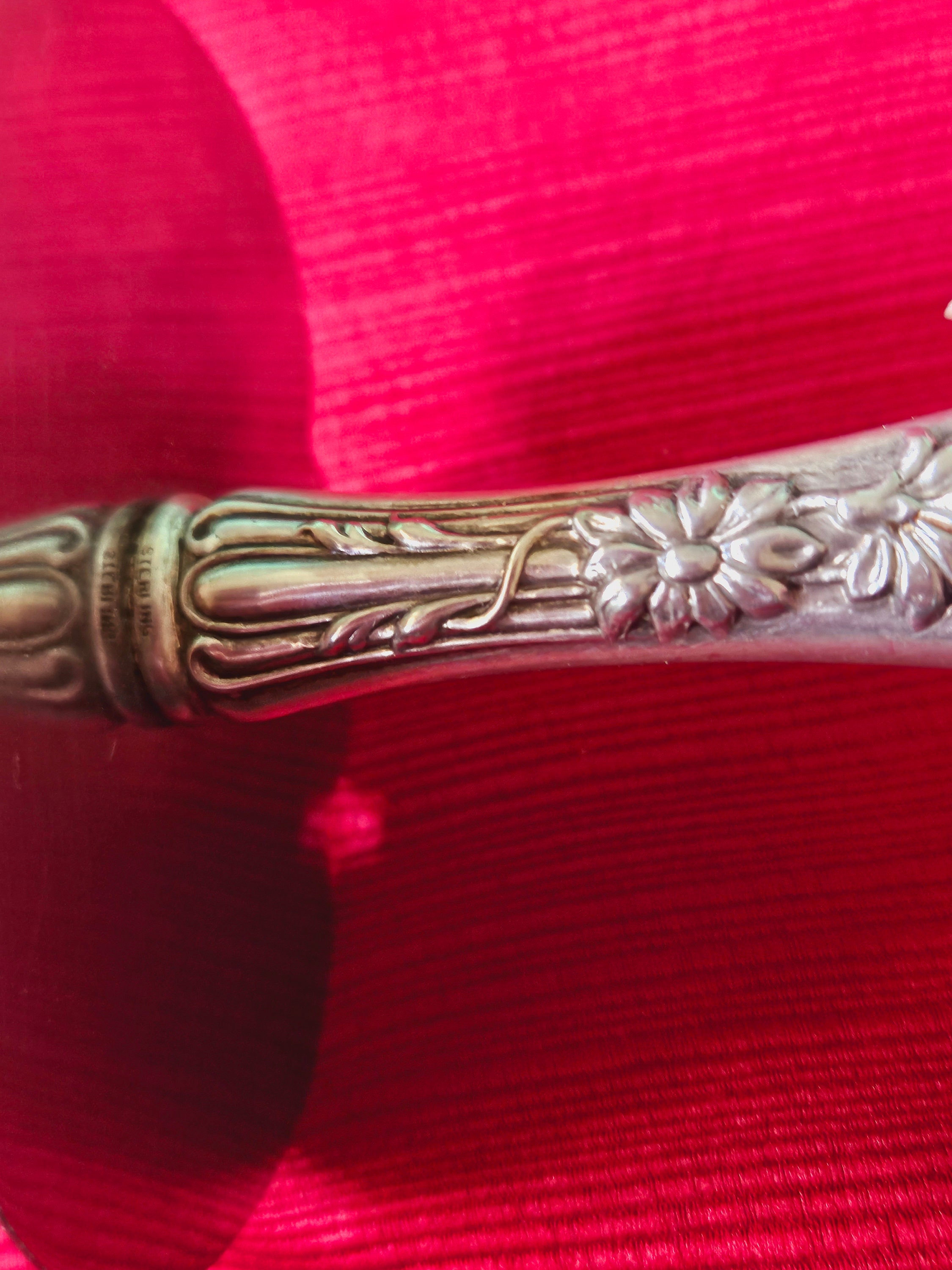 Vintage Sterling Silver Handle Roast Holder, Ancestor Pattern - Etsy