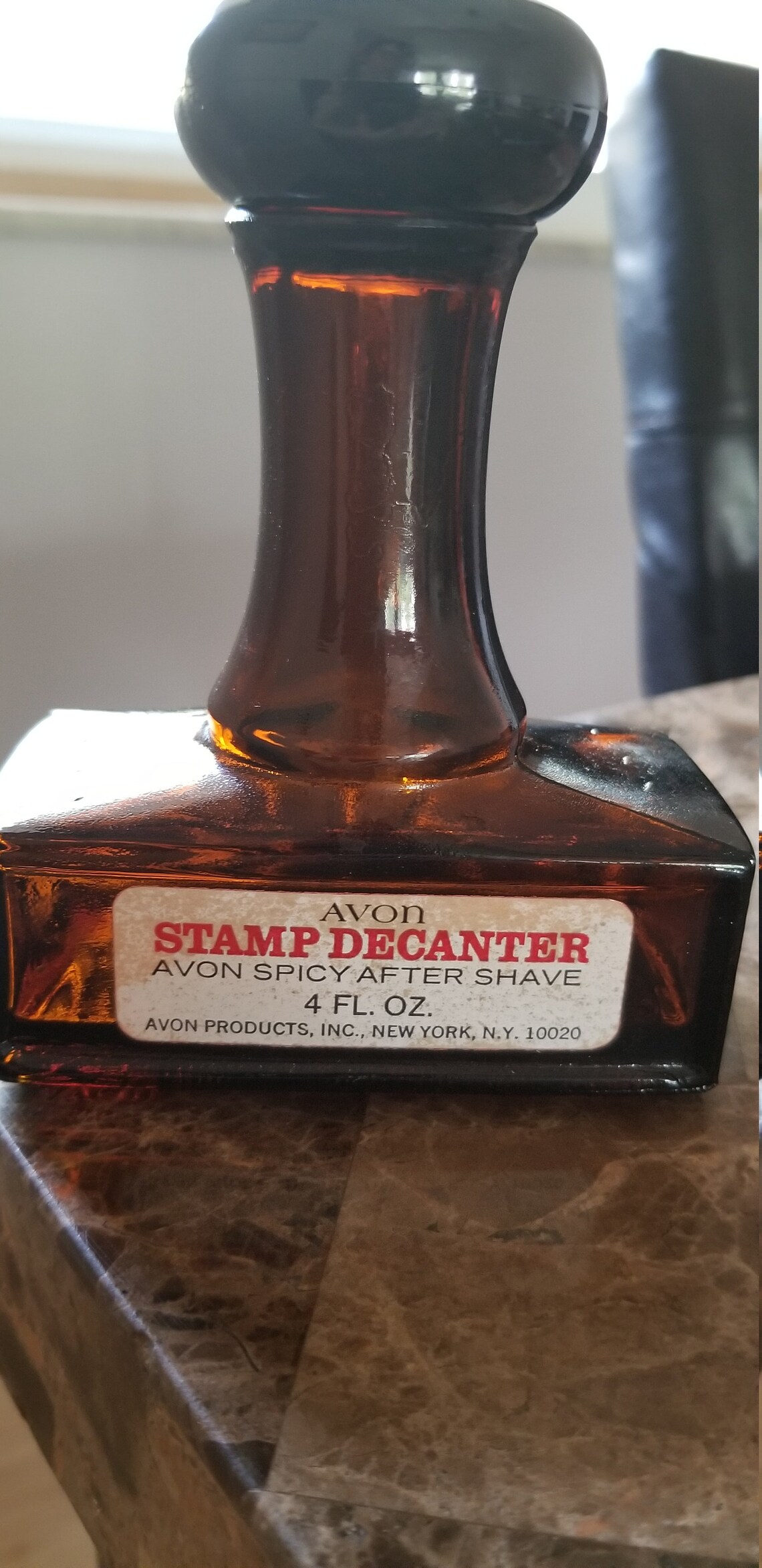Vintage Avon Stamp Decanter Avon Spicy After Shave Bottle 4 FL | Etsy