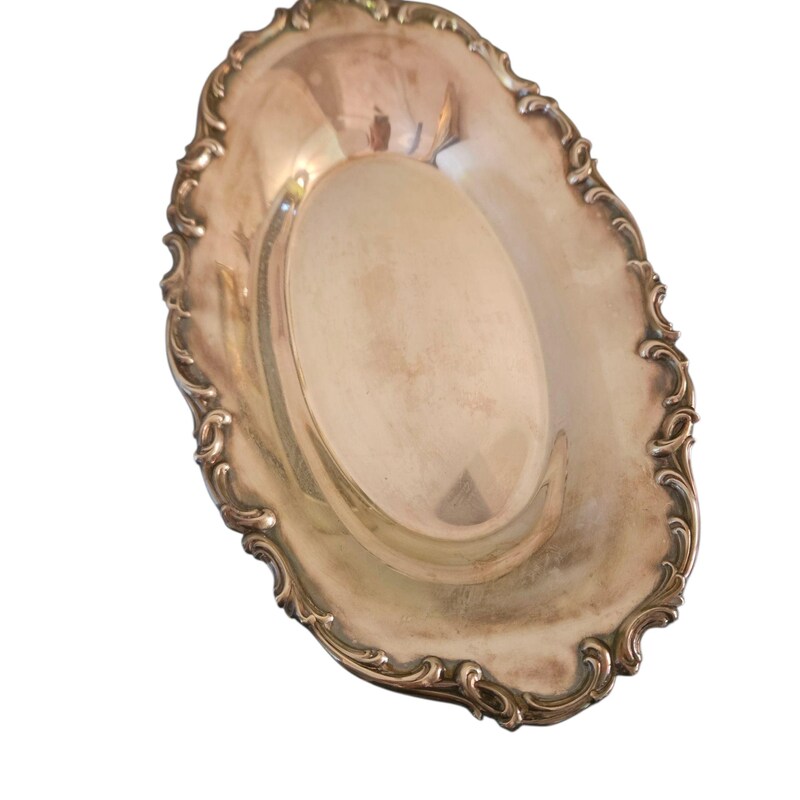 Antique Silver Dish Bowl - Etsy