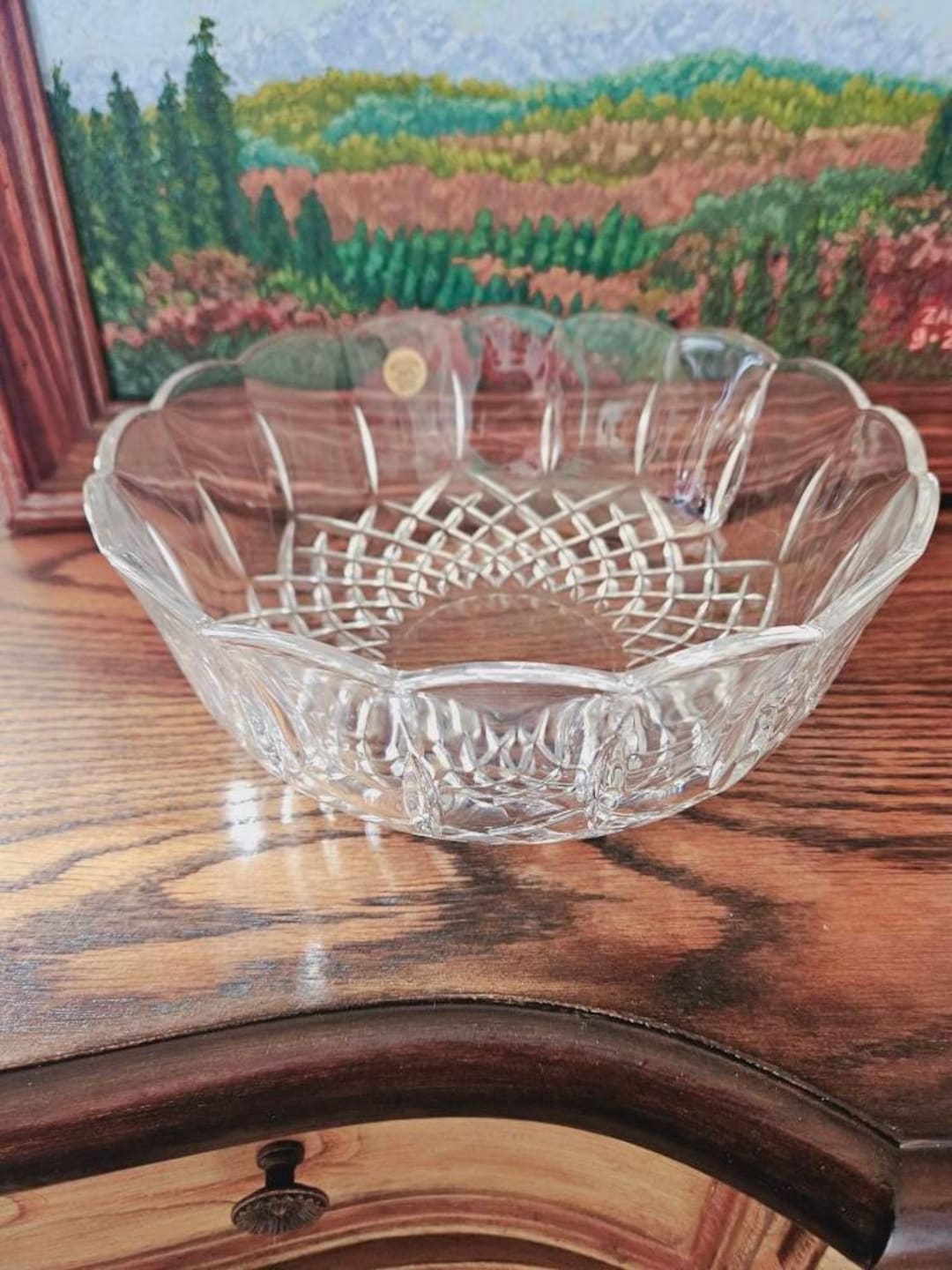 Royal Crystal Rock Bowl Made in Italy, 24% Lead Crystal Bowl, Large ...