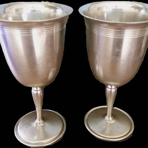 Pewter Goblet - Etsy