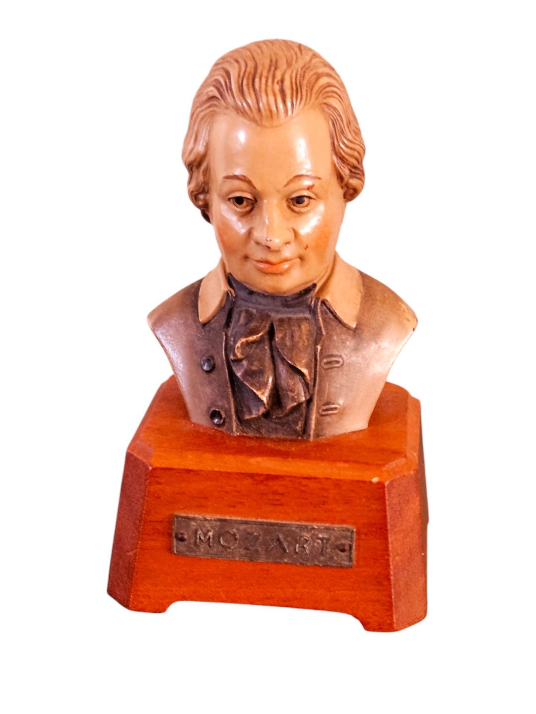 Swiss Musical Instrument Composer Bust Music Bust – Menuet-mozart Bust ...