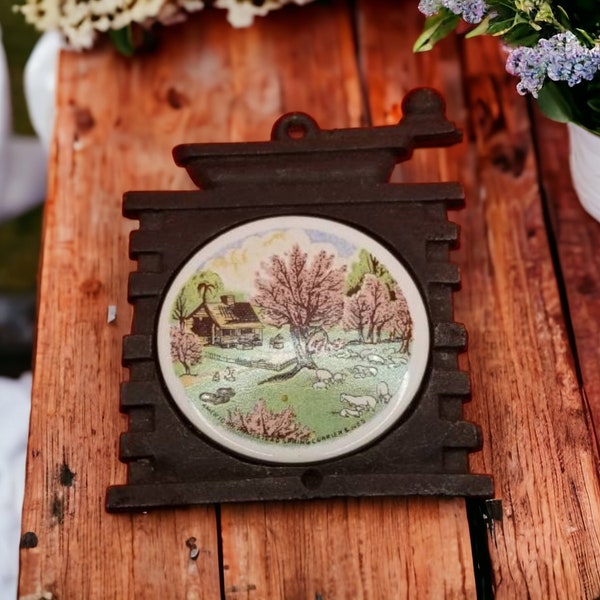 Metal Tile Trivet - Etsy