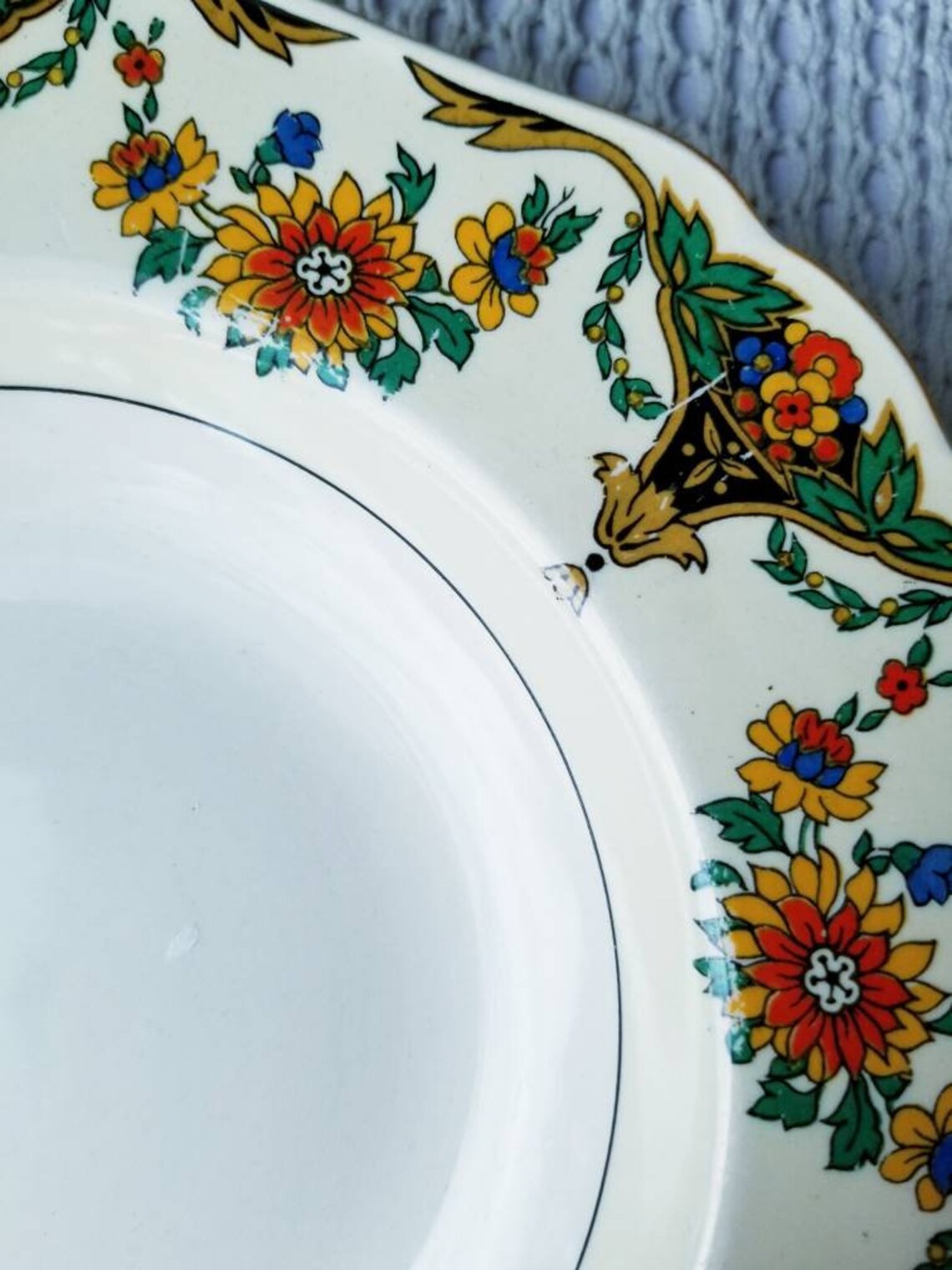 3 Vintage Art Deco Soup Bowls by John Maddock and Sons LTD | Etsy