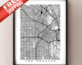 La Verne Map California Poster Print | Etsy