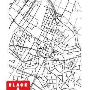 Bühl Map Print - Germany Poster - Etsy