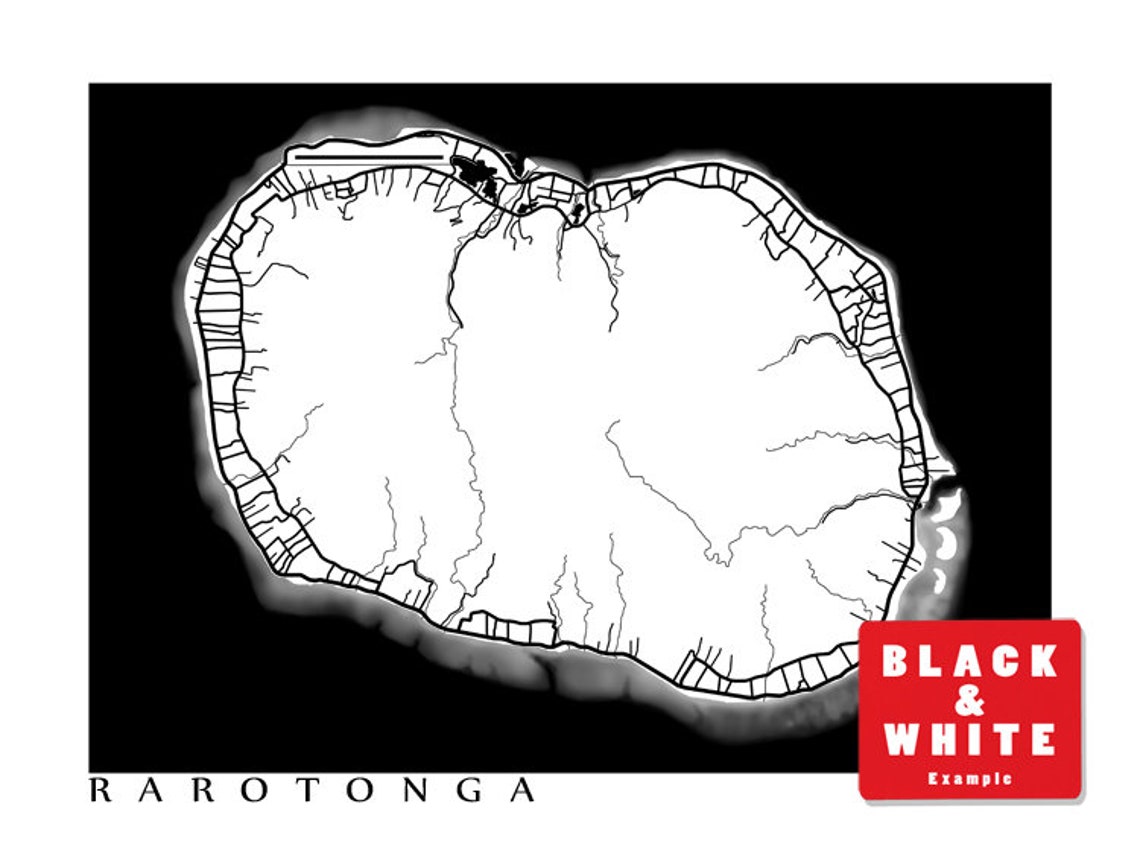 Rarotonga Cook Islands Art | Etsy