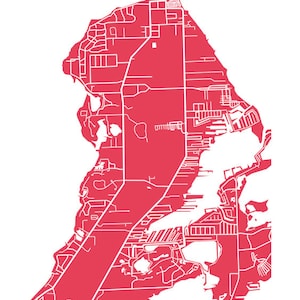 Catawba Island Map - Ohio Poster Print - Etsy