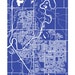Red Deer Map Print - Etsy