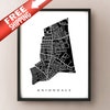 Manor Park, DC Map - Washington DC Neighborhood Art Print - Etsy