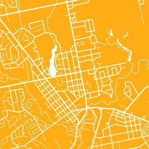 Tillsonburg, ON Map Print - Ontario Poster Art - Etsy