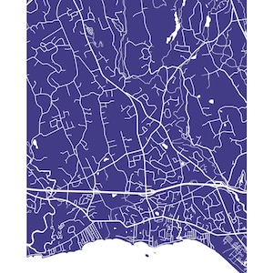 Madison, CT Map Print - Etsy
