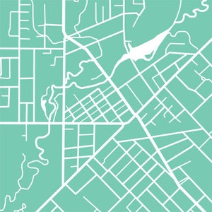 Strathroy, ON Map - Ontario Poster Art - Etsy