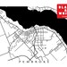 Pembroke, ON Map Ontario Poster Art - Etsy