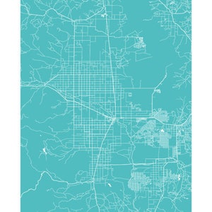 San Luis Valley Map Print - Colorado Poster - Etsy