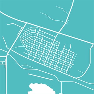 Biggar, SK Map Print - Saskatchewan Poster - Etsy