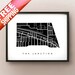 The Junction Map Toronto Neighbourhood Art Print | Etsy