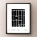 Trinity Bellwoods Map Toronto Neighbourhood Art Print - Etsy