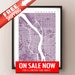 Darlinghurst Map Sydney Neighbourhood Art Print - Etsy