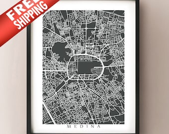 Medina Map - Etsy