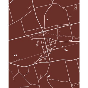 Berwick, NS - Annapolis Valley, Nova Scotia Map Print - Etsy