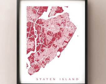 Staten Island Poster | Etsy