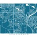 Algonquin, IL City Map Print - Etsy