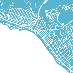Laguna Beach Map Print - Etsy