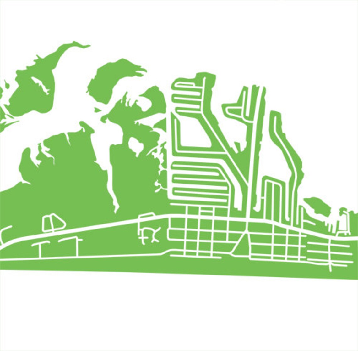 Atlantic Beach Map Print North Carolina Poster | Etsy