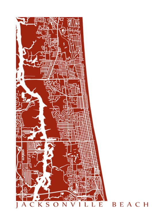 Jacksonville Beach Fl Maps