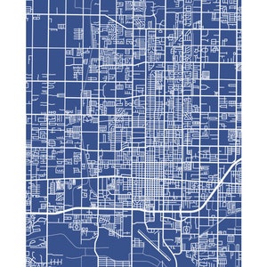 Mcallen, TX Map Print - Texas Poster - Etsy