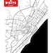 Altea Map - Alicante, Spain Art Print - Etsy