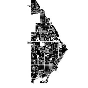 Safety Harbor, FL - City Limits Map Print - Etsy