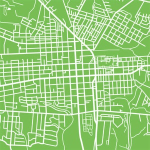 Florence, SC Map Print - South Carolina Poster Art - Etsy
