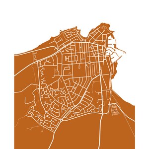 Fraserburgh, Aberdeenshire - Scotland Map Art Print - Etsy