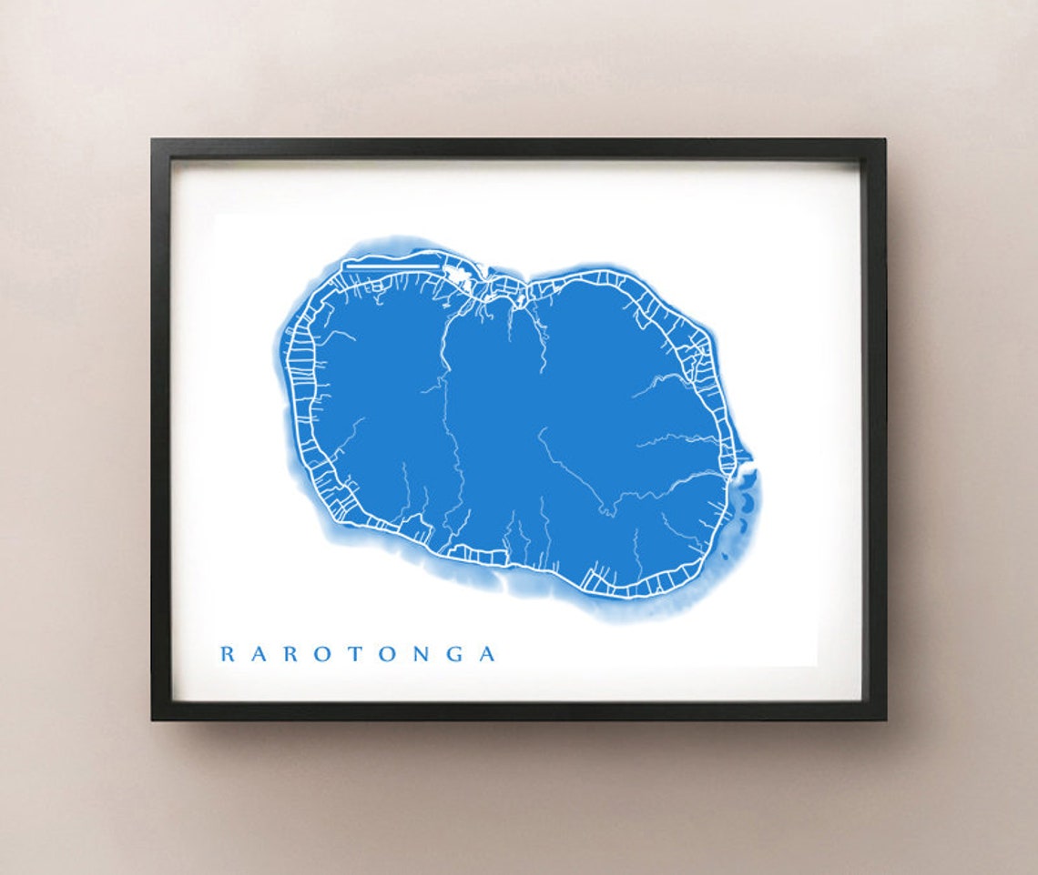 Rarotonga Cook Islands Art | Etsy