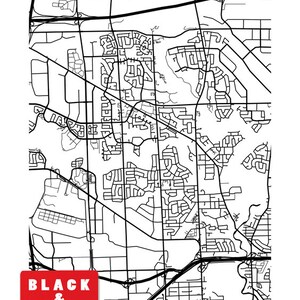 Rexdale Map Print - Toronto Poster - Etsy Canada