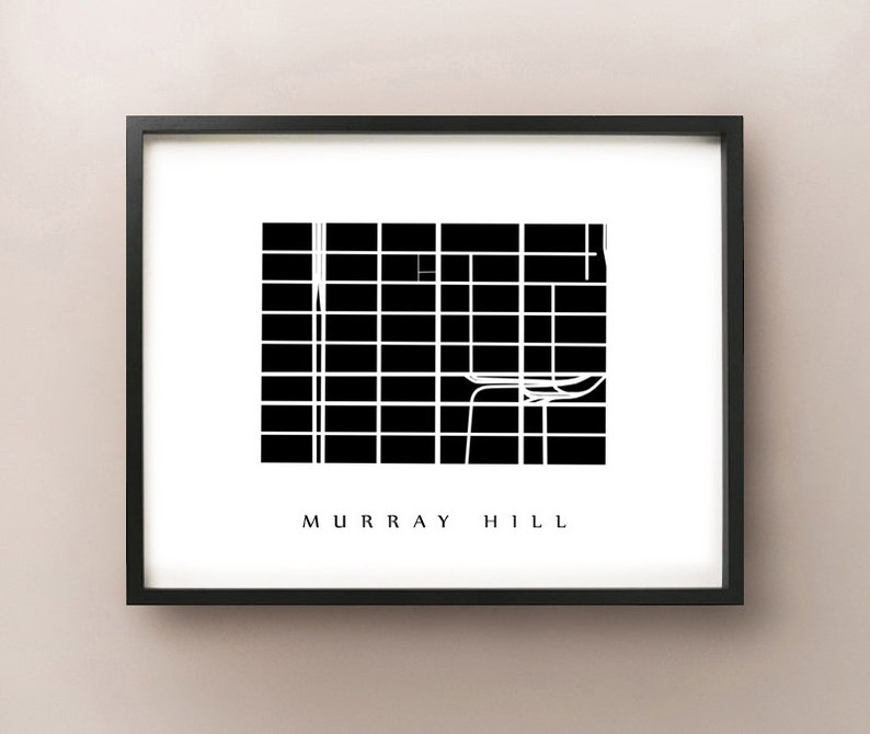 Murray Hill, Manhattan - New York City Neighborhood Art Print - Etsy
