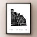 Georgetown Map - Ontario Poster Art - Etsy