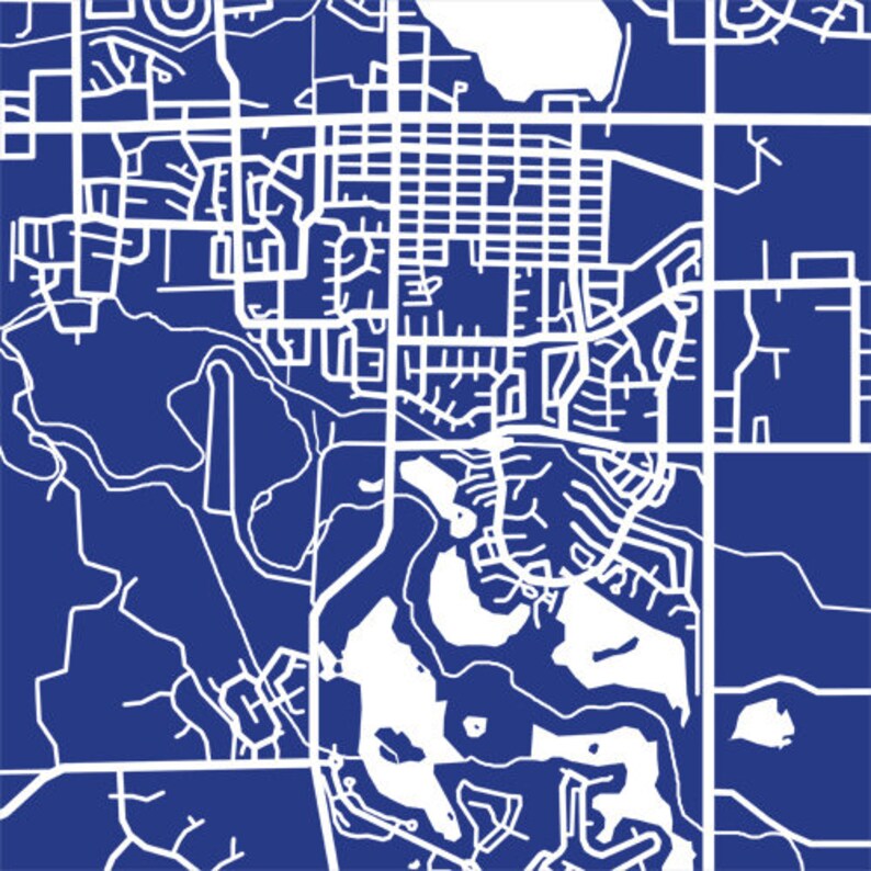 Windsor, CO Map Print - Colorado Poster - Etsy