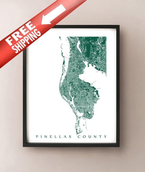 Pinellas Florida Map