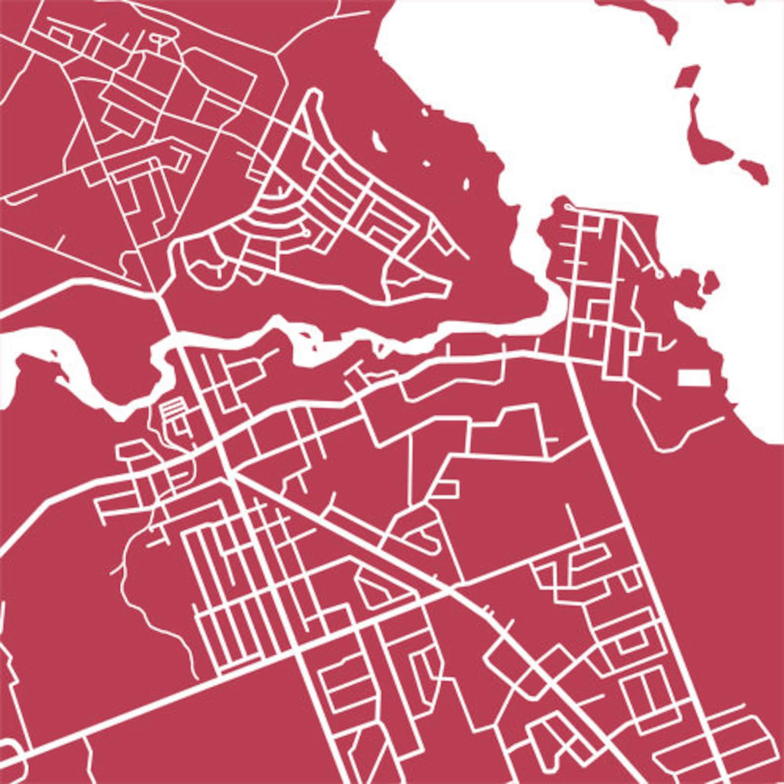 Petawawa, ON Map - Ontario Poster Art - Etsy