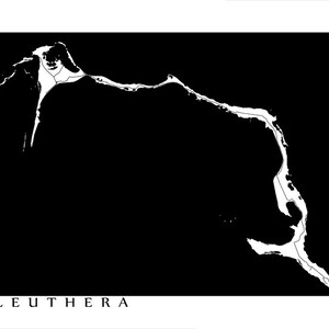 Eleuthera Island Map Print - Bahamas - Etsy