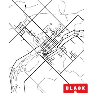 Elora Map Print - Etsy