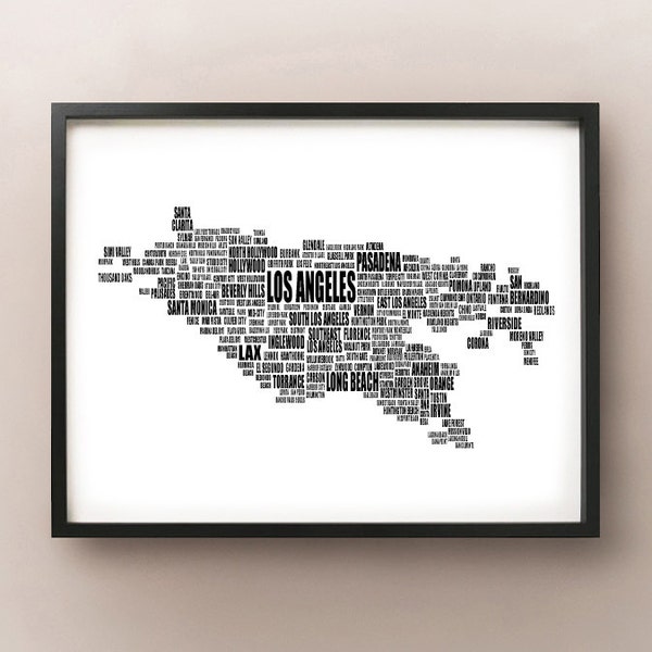 Los Angeles Font - Etsy