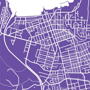 Penticton Map Poster Print - BC, Canada - Etsy