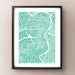 West Sacramento Map Art California Poster Print - Etsy