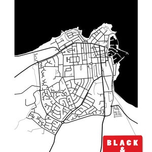 Fraserburgh, Aberdeenshire - Scotland Map Art Print - Etsy