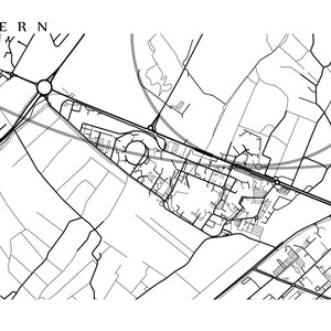 CERN Map Print - Etsy