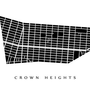 Crown Heights, Brooklyn - New York City Neighborhood Art Print - Etsy